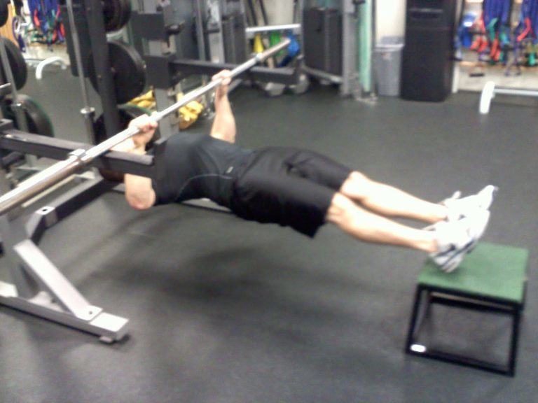 Inverted Row Back Exercise - Build a Chiseled Back