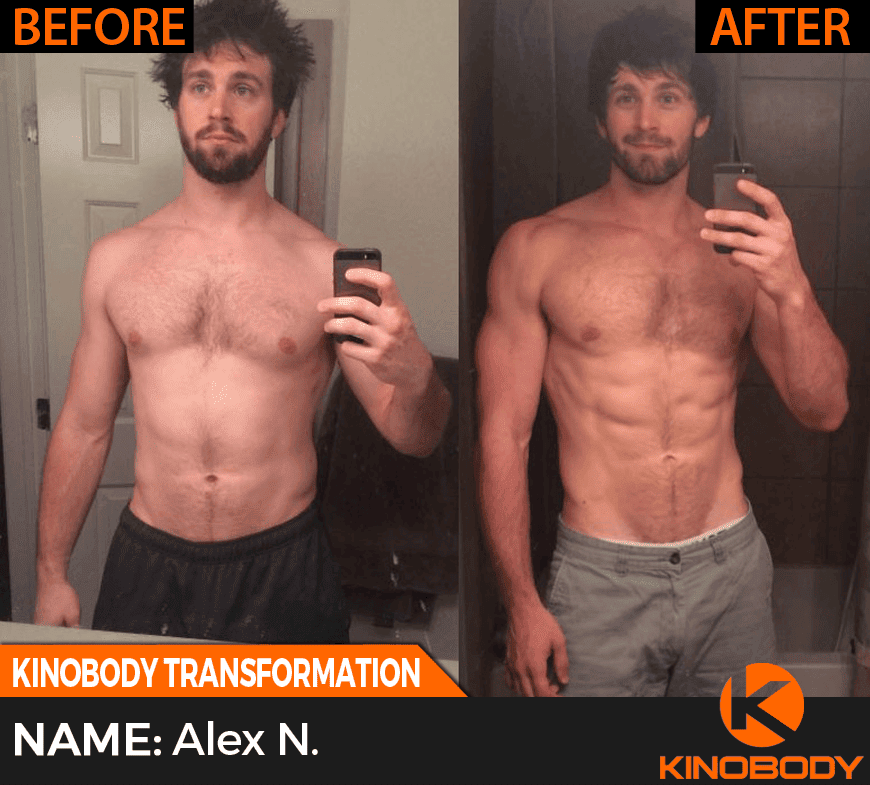 Transformation: Alex N. | Kinobody Fitness Systems