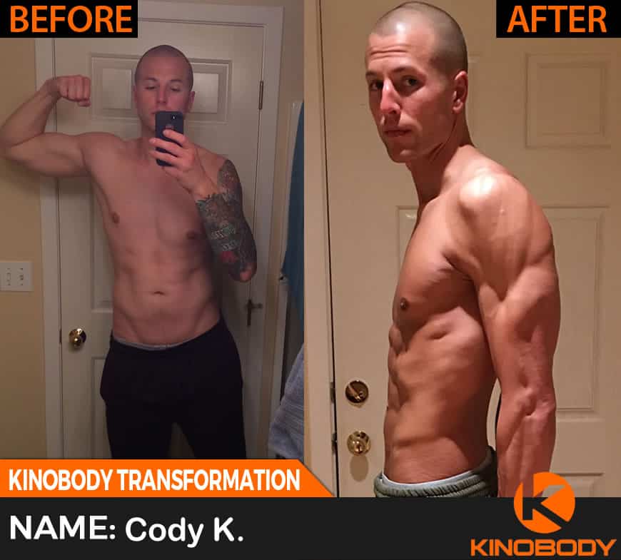 Transformation: Cody K. | Kinobody Fitness Systems